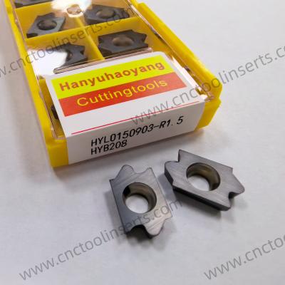 China CNC Professional Gear Milling Insert Series WC-Co PVD Coating HYLO150903-R1.5 HYB208, Applicable for All Difficult-to-Machine Materials Except Superalloys for sale