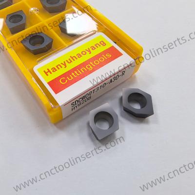 China CNC Milling Insert with PVD Uncoated SDCW09T310-A30-R HYB208, Suitable for all Difficult-to-machine Materials Except High-temperature Alloys. for sale