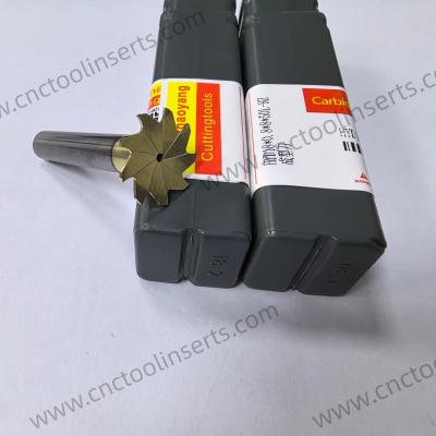 China Coated T-Slot Cutter HYD18*0.8*8*50L-9Z , 9-Flute Straight Shank — Designed for Machining T-Slots, Side Grooves, Chamfering and Special Contours in Superalloys and Titanium Alloys for sale