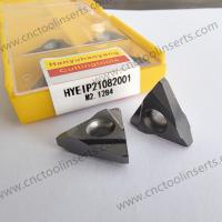 China PVD-Coated HYB208 Whirling Insert HYEIP21082001 M2.1284 . Intended for Machining a Wide Range of Difficult-to-cut Materials, Excluding Superalloys for sale