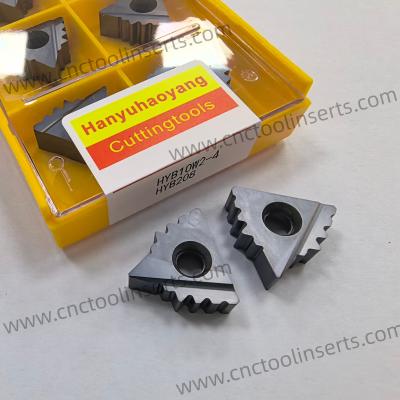 China Standard CNC Threading Insert Model HYB10W2-4 with PVD Coating HYB208 Suitable for Machining Difficult-to-Machine Materials Except for sale