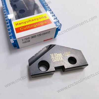 China 3-ZSHD-3800-120 EK4112 Carbide CNC Milling Insert Determine Appropriate Coating Based Workpiece Machining Requirements for sale