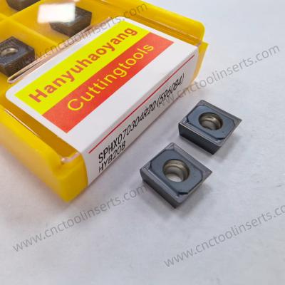 China CNC Boring Inserts Wc-Co PVD Coating SPHX07304R20 HYB208 ，Applicable To All Difficult-to-machine Materials Except Superalloys for sale