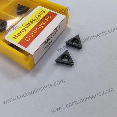 China CNC Boring Insert TPGT090202L-W, PVD Coating HYB208, for Difficult-to-Machine Materials (excl. High-Temp Alloys). for sale
