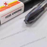China Model HYD5R0.45*8*D10*60L，High Rigidity 4-Flute Solid Carbide End Mill with PVD Coating. for sale