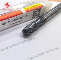 China Model HYD10*25*100-115°-4Z, a 4-flute chamfering cutter with PVD coating, is primarily designed for chamfering workpiece edges for sale