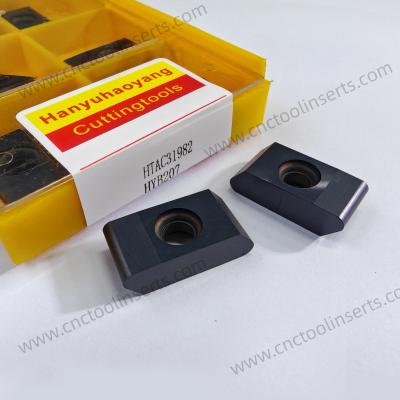 China CNC heavy-duty peeling turning insert, model HTAC31982, with PVD coating HYB207, suitable for machining all difficult-to-machine materials except high-temperature alloys for sale