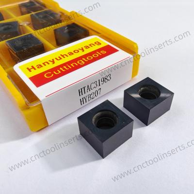 China CNC heavy-duty peeling turning insert, model HTAC31983, with PVD coating HYB207, suitable for machining all difficult-to-machine materials except high-temperature alloys for sale