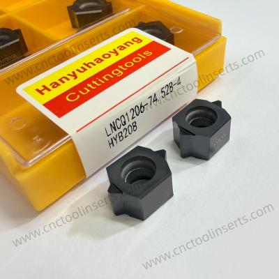 China CNC Double-Ended Gear Shaping Milling Insert, PVD Coating, Model LNCQ1206-74.528-4, suitable for machining all difficult-to-machine materials except high-temperature superalloys for sale
