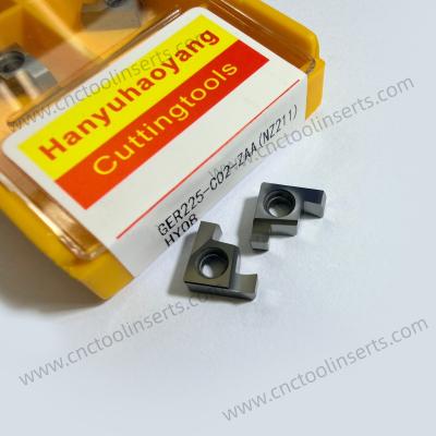 China CNC Grooving Insert GER225-C02-ZAA NZ211 – PVD HYB208 Coated, for Difficult Materials (Excl. High-Temp Alloys) for sale