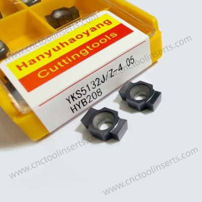 China CNC Gear Shaping Insert YKS5132J Z-4.05 – PVD HYB208 Coated, for Difficult Materials (Excl. High-Temp Alloys) for sale