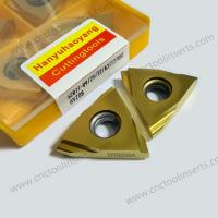 China PVD Coated HYZ08 Grooving Insert for Low-speed Machining of Mild Steel - Model 62077-09/29/22/A3 (T2706) CNC Cutting Tool for sale