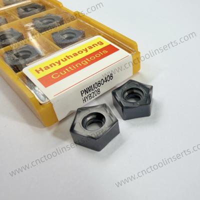 China Non-Standard Grooving Insert PNMU080408 – PVD HYB208 Coated, for Difficult Materials (Excl. High-Temp Alloys) for sale