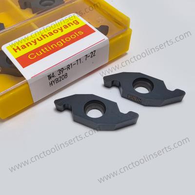 China Non-Standard Grooving Insert W4.39-R1-T1.7-2Z with PVD Coating HYB208 for Difficult-to-Machine Materials for sale
