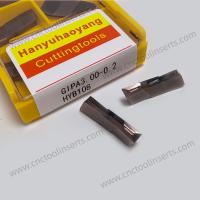 China Grooving Insert GIPA3.00-0.2 – PVD HYB108 Coated, for Ti, Ni alloys, Die & Hardened Steels (＞55 HRC) for sale
