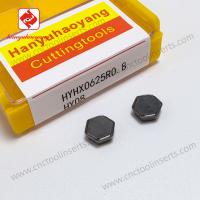 China CNC Reaming Insert HYHX0625R0.8 with Uncoated HY08 for Multi-edge Continuous Cutting and High Surface Quality for sale