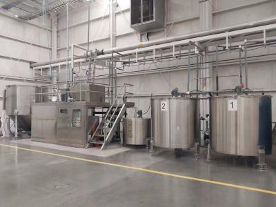 China Corrugated Board Glue Making Machine Automatic PLC HMI Control for sale