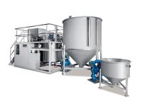 China Stainless Steel Electric Glue Making System For Corrugated Paperboard Making Line for sale