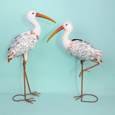 China OEM Sturdy Metal Garden Ornaments Statues For Outdoor Decoration for sale