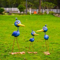 China Custom Metal Garden Ornaments - Weatherproof Outdoor Sculptures in Various Sizes 12-36 Inches for sale