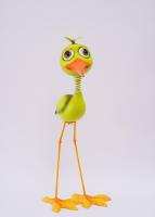 China ODM Handmade Metal Green Bird Garden Ornament - Custom Iron Decor with 80-Day Lead Time for sale