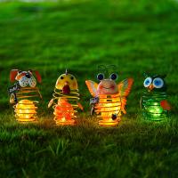 China ODM Iron Solar Powered Owl Garden Ornament with LED Lighting - 30-60 Day Delivery & Custom Sizes for sale