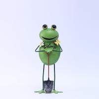 China Durable Metal Frog Garden Ornament with Rust-Resistant Finish - Custom Sizes 30-60 Day Delivery for sale