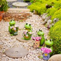 China ODM Metal Frog Ornament with Bucket - Custom Garden Decor 30-60 Day Delivery for sale