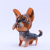 China Metal Puppy Garden Decoration Iron Art Sculpture - Custom Sizes Available with 60-80 Day Delivery for sale
