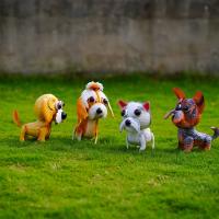 China Metal Puppy Garden Decoration Iron Art Sculpture - Custom Sizes Available with 60-80 Day Delivery for sale