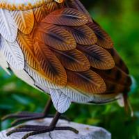 China ODM Metal Owl Garden Decoration - Durable Iron Outdoor Art with Custom Size Options and 30-60 Day Delivery for sale