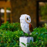 China ODM Metal Owl Garden Decoration - Durable Iron Outdoor Art with Custom Size Options and 30-60 Day Delivery for sale