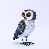 China Lifelike Metal Owl Yard Ornaments - Customized Garden Art in Various Sizes 12-36 Inches with Weatherproof Metal Construction for sale