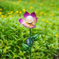 China Solar Garden Ornament with 100mAh Battery and IP44 Waterproof Rating - 6-8 Hour Steady LED Lighting for sale