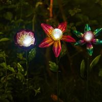 China LED Multicolor Solar Garden Ornament with IP44 Waterproof Rating and 6-8 Hour Operation Time for sale