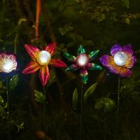 China Solar Garden Ornament with 100mAh Battery and IP44 Waterproof Rating - 6-8 Hour Steady LED Lighting for sale
