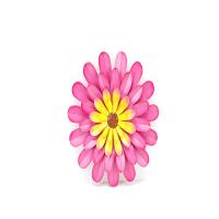 China OEM / ODM Metal Flower Garden Ornaments Exquisite Iron Wall Hanging Decor for sale