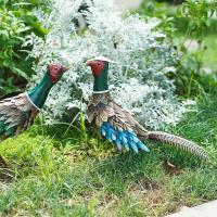 China Metal Garden Chicken Sculptures - Weatherproof Outdoor Decor in Various Sizes 12-36 inches and Weights 5-25 lbs for sale