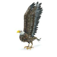 China Metal Eagle Garden Ornament Statue - High Durability Iron Construction with Weather-Resistant Powder Coating for sale