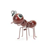China Small Metal Ant Garden Decoration - Multicolor Rustproof Yard Art in Small & Medium Sizes with 100pcs Minimum Order for sale