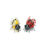 China Artistic Animal Metal Insect Garden Ornaments Multicolor Eye Catching for sale