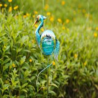 China Outdoor Metal Solar Bird Ornaments with 100mAh Battery and IP44 Waterproof Rating for Garden Lighting for sale