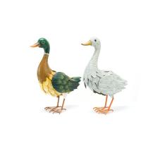China ODM Metal Duck Garden Ornament - Custom Rustproof Outdoor Decor with 100pcs MOQ and 60-80 Day Delivery for sale