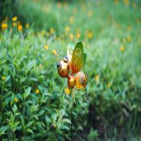 China IP44 Metal Butterfly Solar Garden LED Lamp with 100mAh Battery and 6-8 Hour Runtime for sale