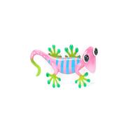 China Metal Gecko Yard Art Decoration - Weatherproof Animal Garden Decor in Small & Medium Sizes with Easy Installation for sale