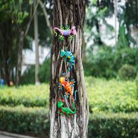 China Metal Gecko Yard Art Decoration - Weatherproof Animal Garden Decor in Small & Medium Sizes with Easy Installation for sale