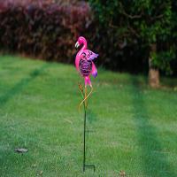 China Solar Powered Garden Bird Ornament with 100mAh Battery and 6-8 Hour LED Lighting - Multi-color Outdoor Decor for sale