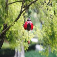 China Outdoor Hanging Metal Animal Garden Ornaments Handmade DIY Insects Wind Chime for sale