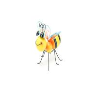 China Customized Metal Garden Ornaments Craftsmanship Backyard Metal Bee Decor for sale