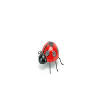 China Metal Ladybird Garden Ornaments Cute Metal Insect Decorations for sale